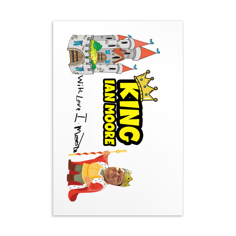 Standard Postcard – King ian merch